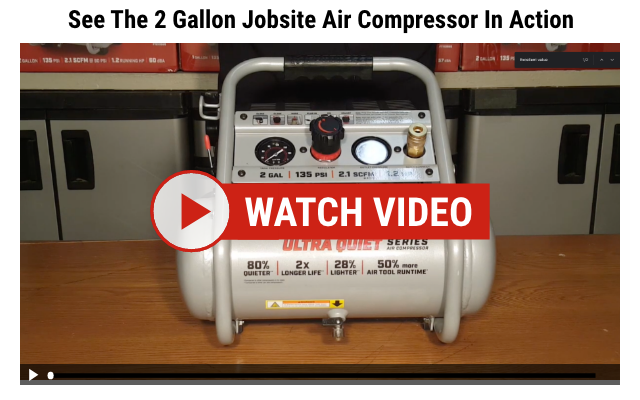 High Performance. Ultra Quiet. Fortress Jobsite Ready Air Compressors ...