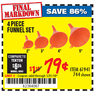 Digital Savings and Coupons from Harbor Freight