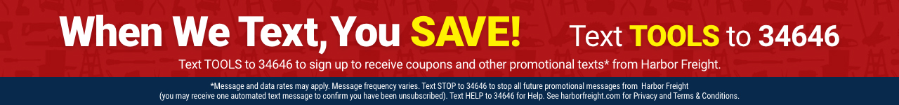 Harbor Freight | Whatever You Do, Do It For Less