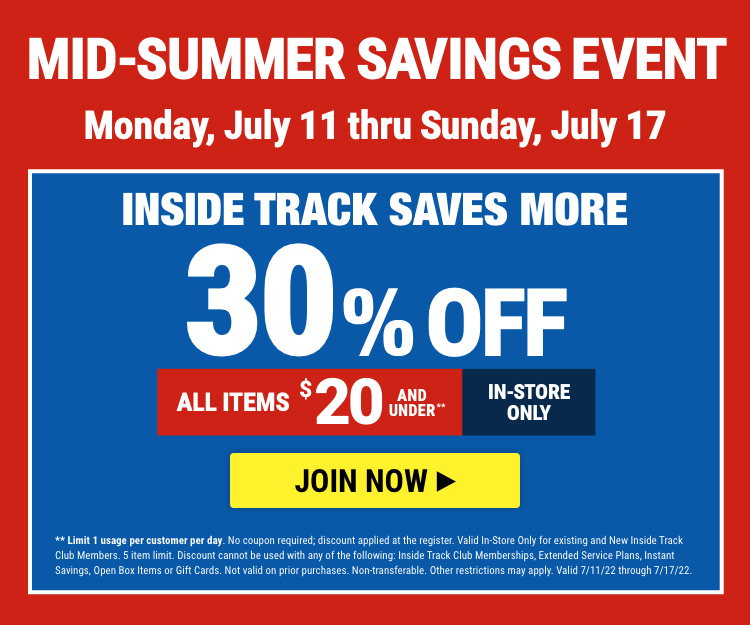 Inside Track Member Deals