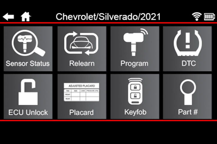 Professional Tire Pressure Monitoring System (TPMS) Tool Kit
