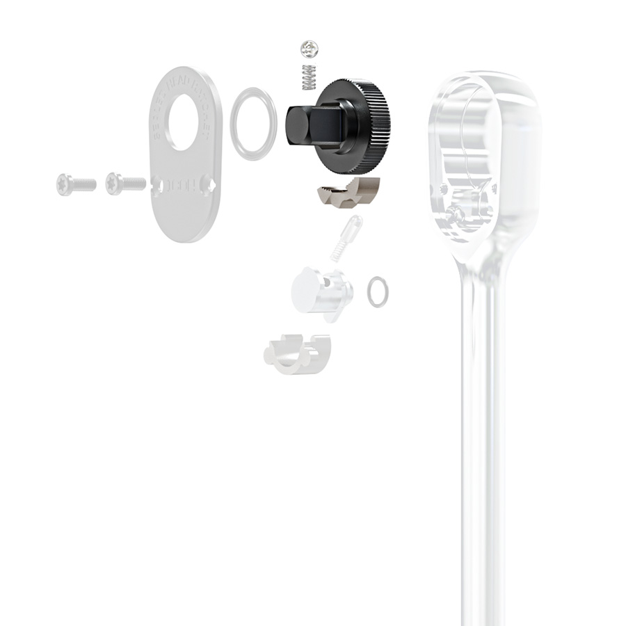 G2 1/2 in. Drive, 26 in. Long Locking Flex Ratchet with Comfort Grip