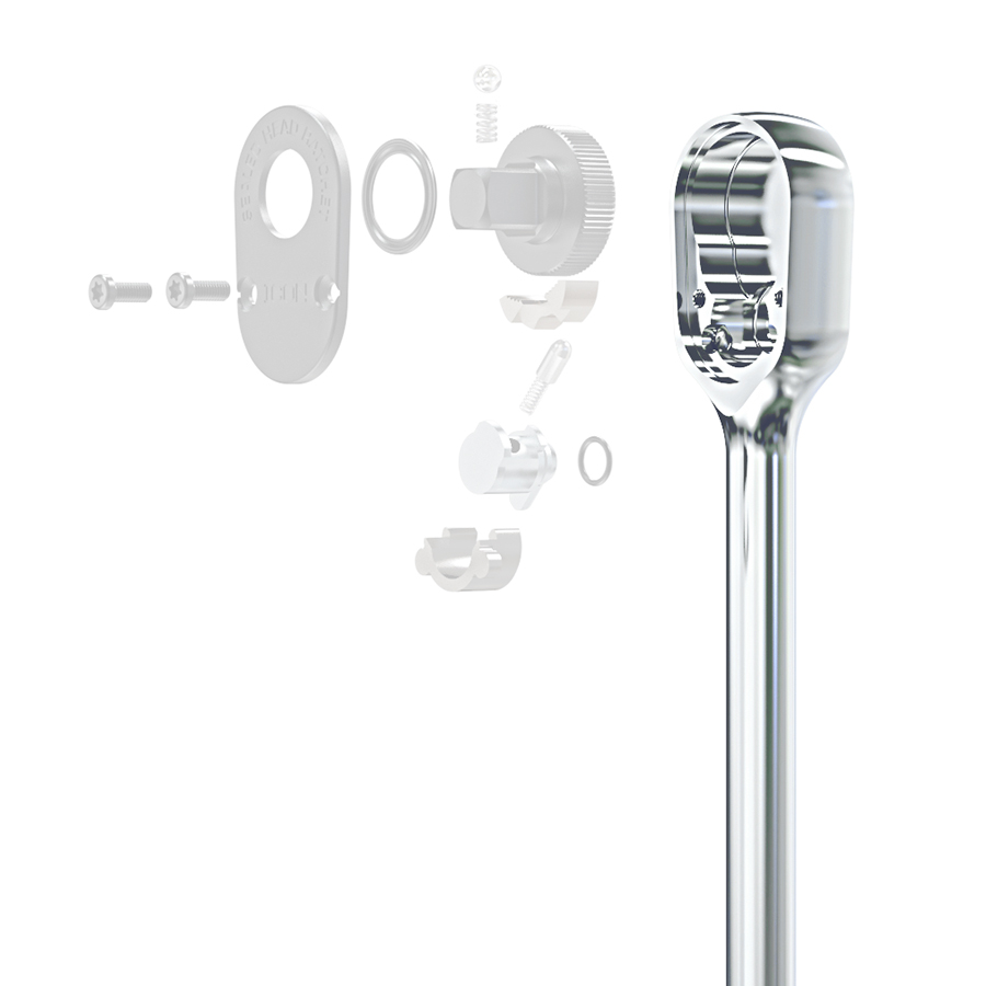 1/2 in. Drive, 26 in. Long Locking Flex G2 Ratchet with Comfort Grip