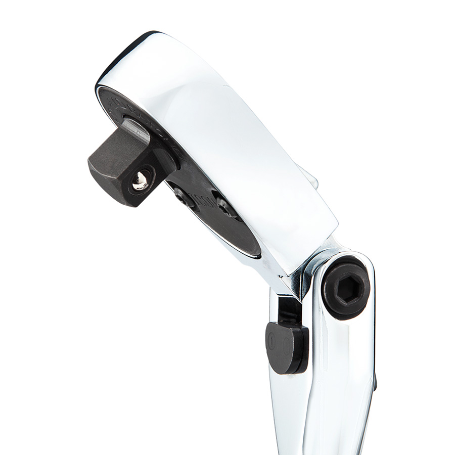 G2 3/8 in. Drive, 14 in. Long Locking Flex Ratchet with Comfort Grip