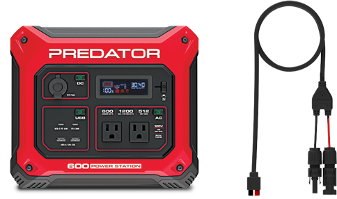 600 Watt Power Station, 512 Wh Capacity