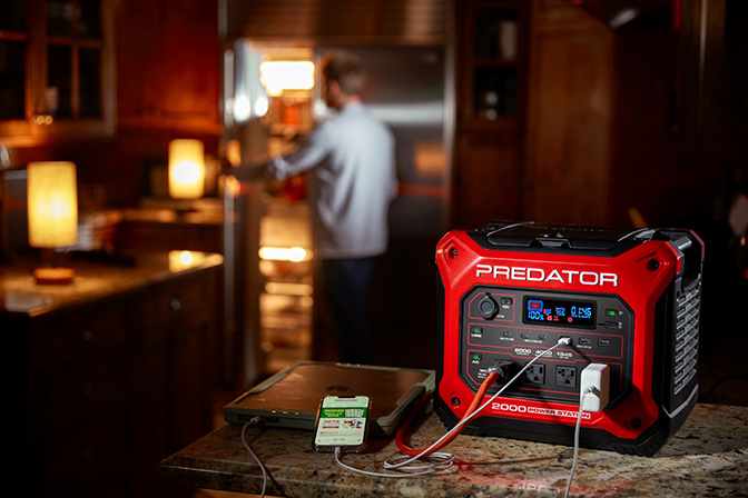 2000 Watt Power Station, 1545 Wh Capacity