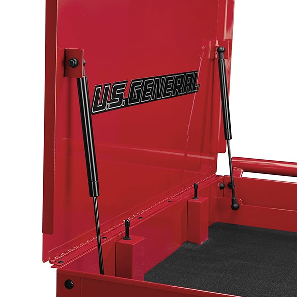 30 in., 4-Drawer Tech Cart, Black